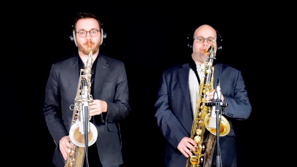 SaxoPop - Saxophone Duo For All Your Events - Productions Top Note