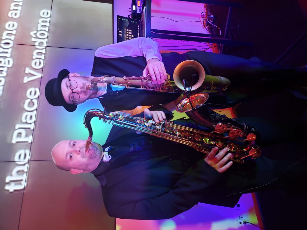 SaxoPop - Saxophone Duo For All Your Events - Productions Top Note